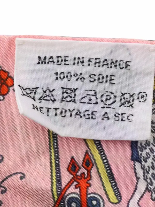 Hermès 2010s La Folle Parade Twilly Scarf