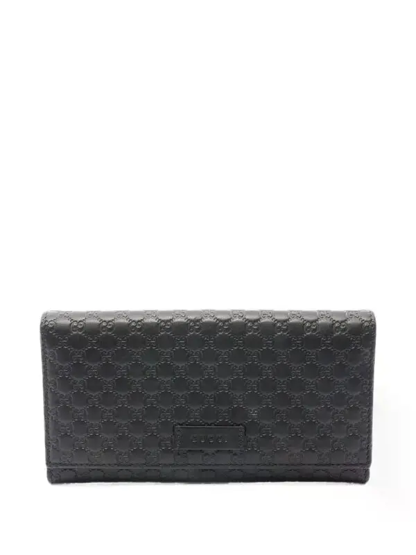 Gucci 2010s Micro Gg Guccissima Wallet