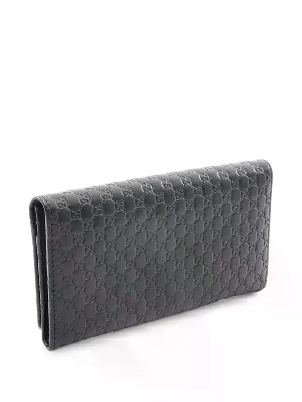 Gucci 2010s Micro Gg Guccissima Wallet
