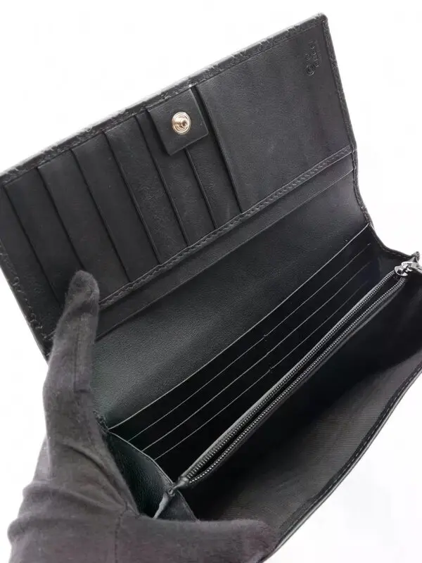 Gucci 2010s Micro Gg Guccissima Wallet