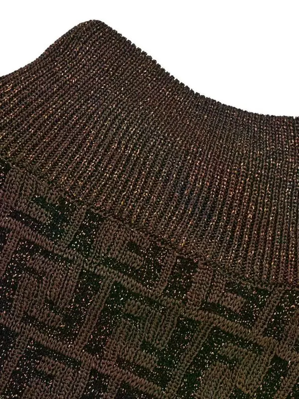 Fendi Zucca-pattern Sleeveless Top