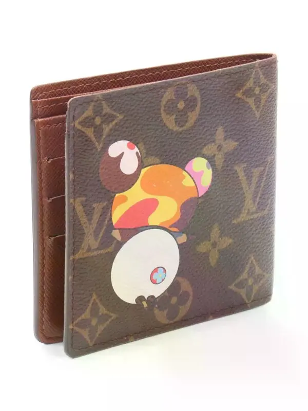 LOUIS VUITTON 2004 Monogram Panda Bi-fold Wallet
