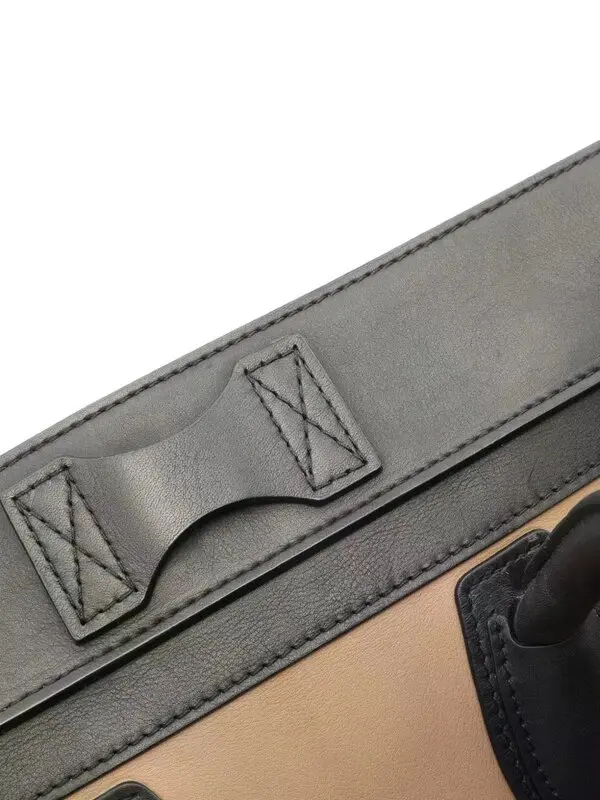 Celine 2000s Mini Luggage Handbag - Black