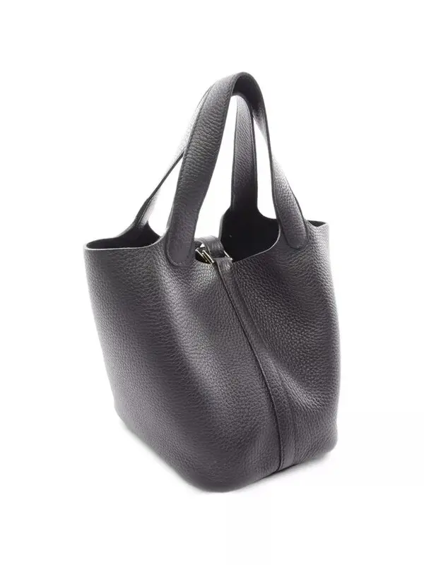 Hermès Pm Picotin Lock Tote Bag - Black