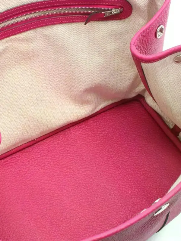 Hermès 2017 Garden Party Leather Tote Bag - Pink