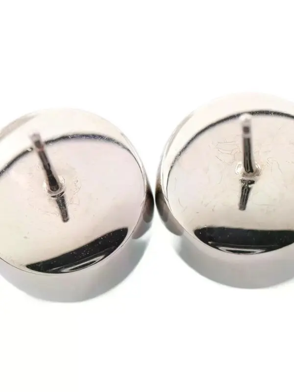 JIL SANDER 2010s Crystal Stud Earrings