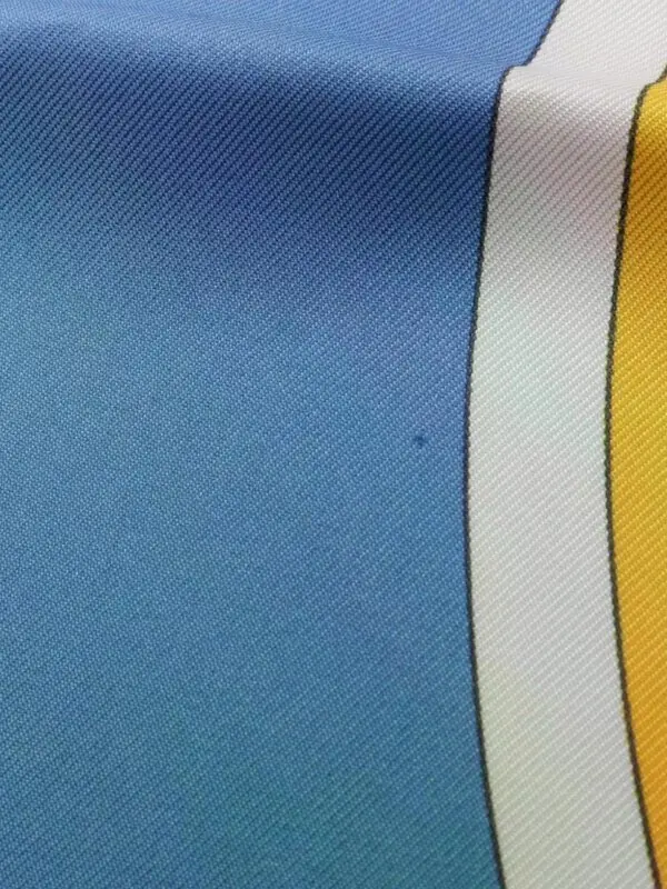 Hermès 2010s Belles Amures Scarf - Blue
