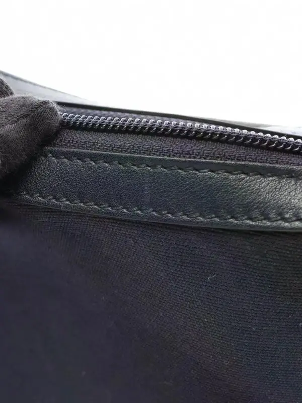 Gucci 2000s Leather-trim Tote Bag