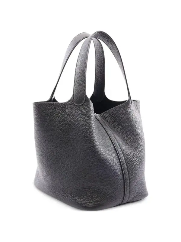 Hermès 2023 Mm Picotin Lock Handbag - Black