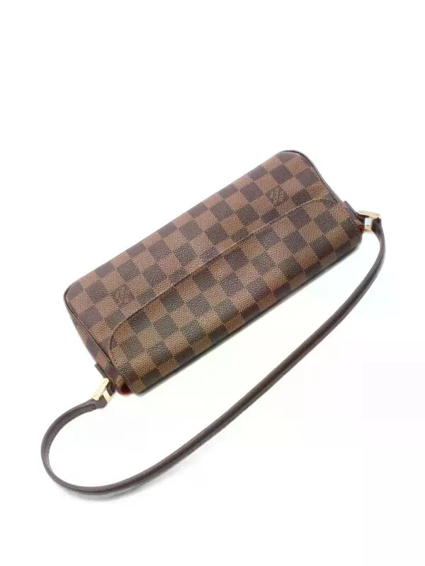 LOUIS VUITTON 2002 Damier Ebene Recoleta Handbag