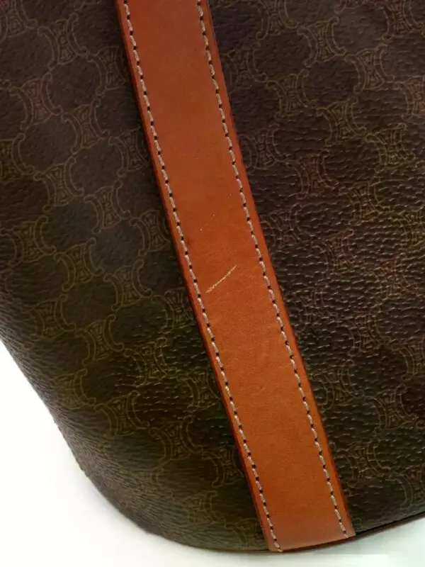 Celine 2010s Macadam Shoulder Bag