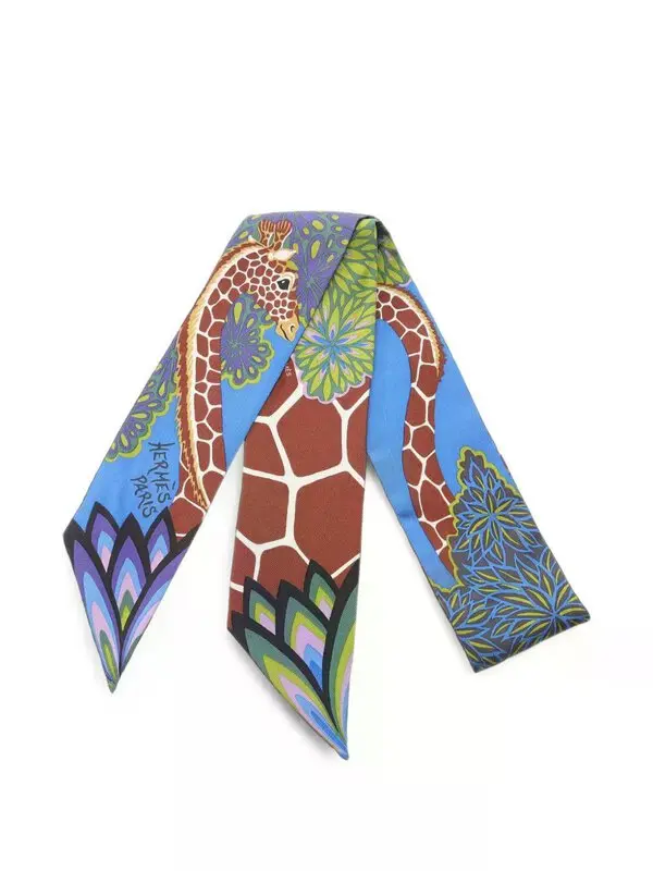 Hermès 2010s The Three Graces Twilly Scarf