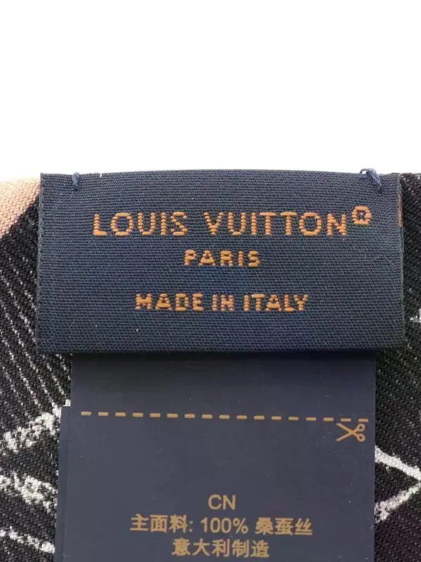 LOUIS VUITTON Bb Malle Merveilleuse Bandeau Scarf