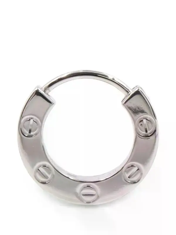 Cartier 2010s Love Pierce Diamond Earrings