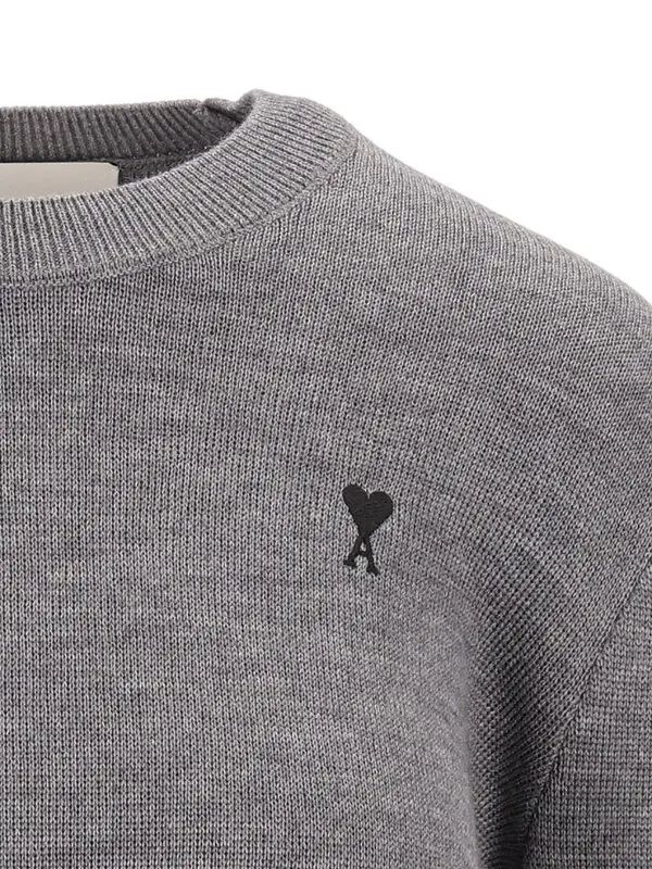 AMI Paris De Cœur Crew-neck Sweater