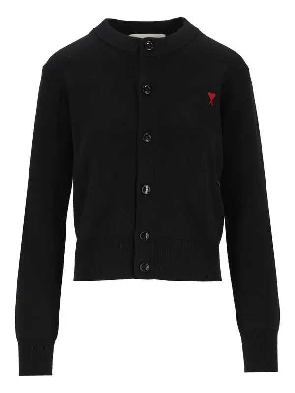AMI Paris Knitted Cardigan