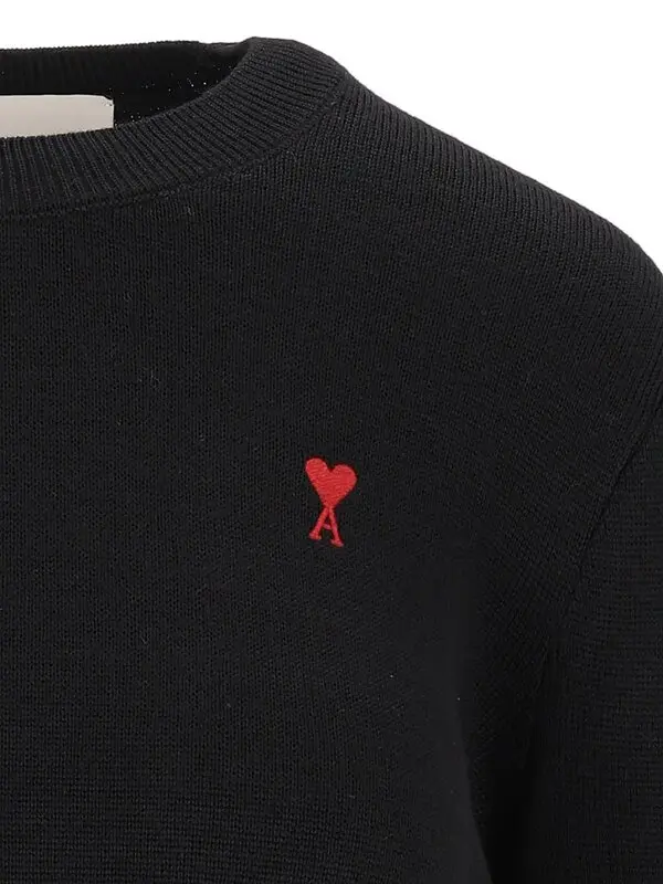 AMI Paris De Cœur Crew-neck Sweater