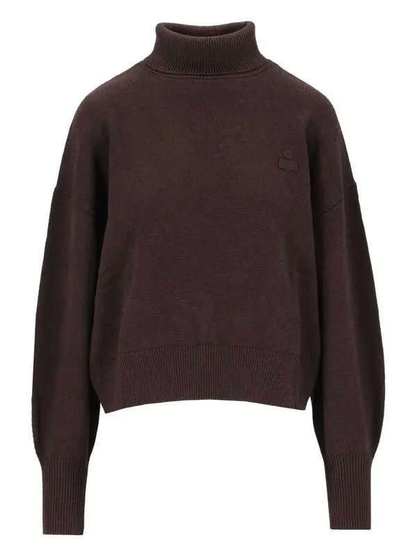 Isabel Marant Étoile Marant Nasha-gz Turtleneck Sweater - Brown