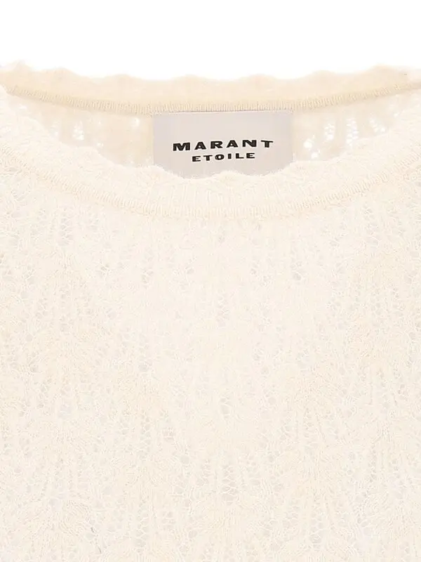Isabel Marant Étoile Marant Obeline-gb Open-work Crewneck Sweater
