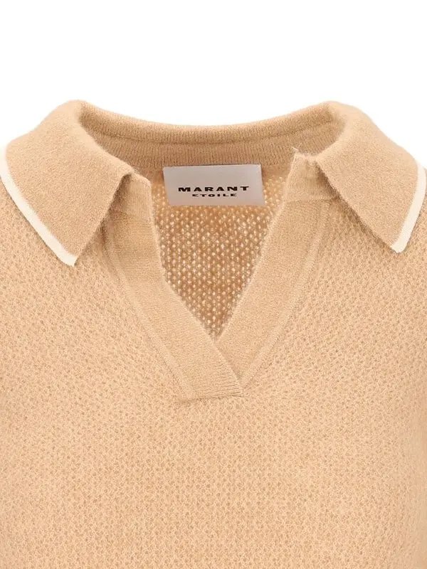 Isabel Marant Étoile Marant Nathalie-gb Blend Polo Sweater