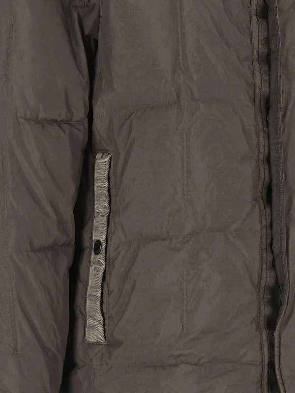Stone Island Quilted Shirt Down Jacket - Gray