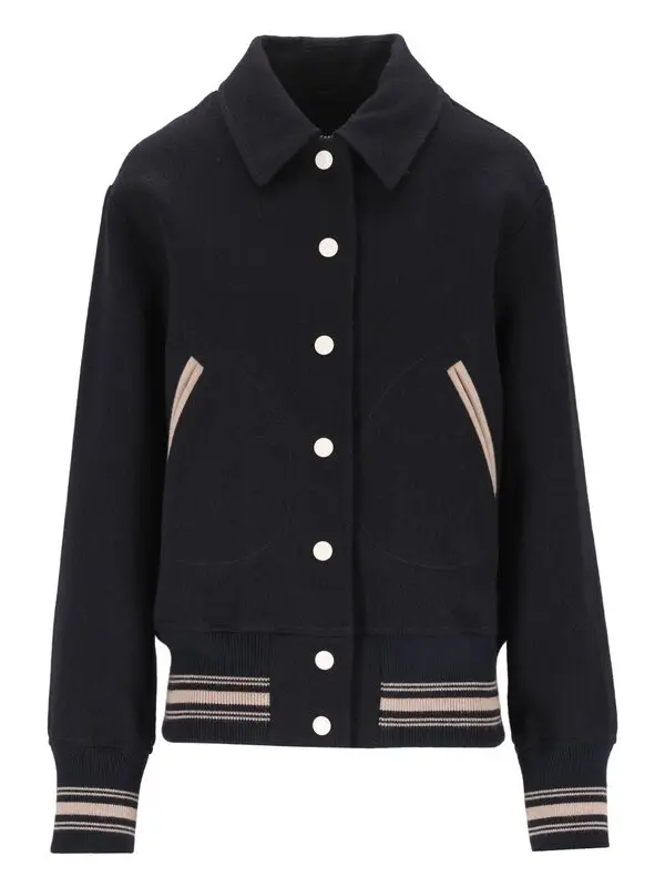 GOLDEN GOOSE Journey W's Jacket - Blue