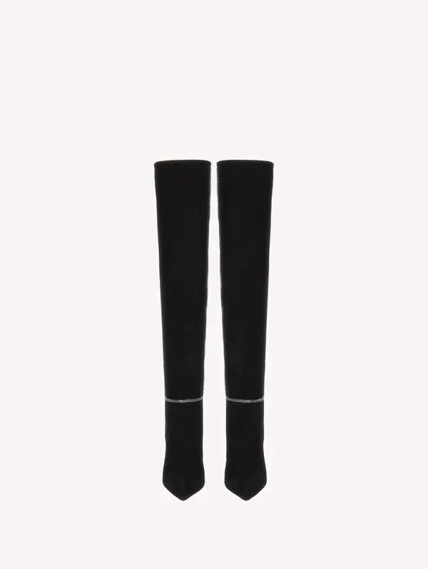 GIANVITO ROSSI Mayfair Crystal Boot