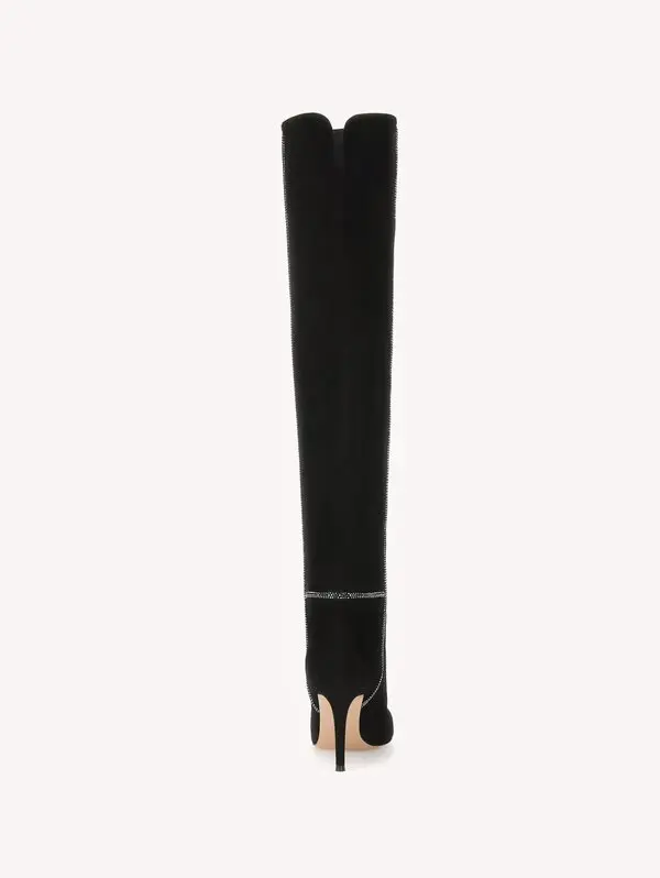 GIANVITO ROSSI Mayfair Crystal Boot