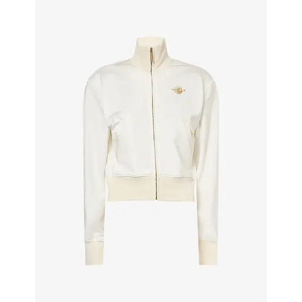 JAY3LLE Cropped Jersey Polo Shirt
