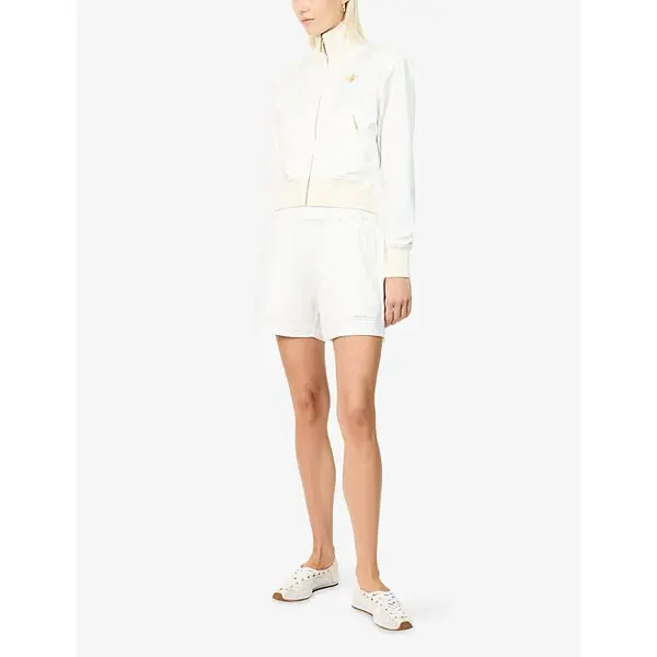 JAY3LLE Cropped Jersey Polo Shirt