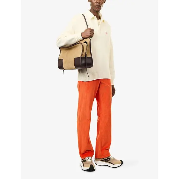 Loewe Straight-leg 5-pocket Cotton-cord Trousers