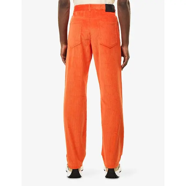 Loewe Straight-leg 5-pocket Cotton-cord Trousers