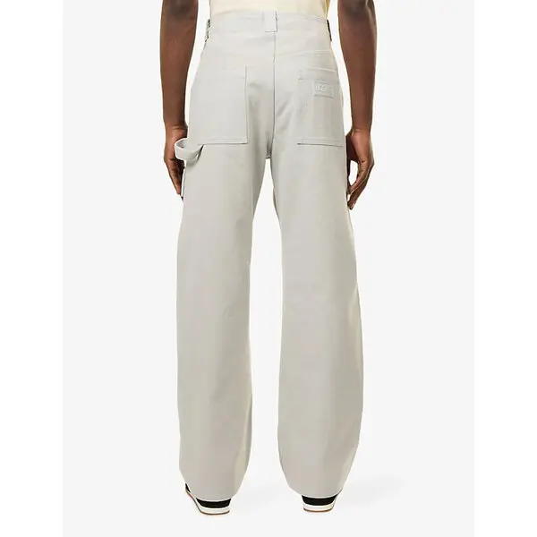 Loewe Front Pocket Cotton Cargo Trousers