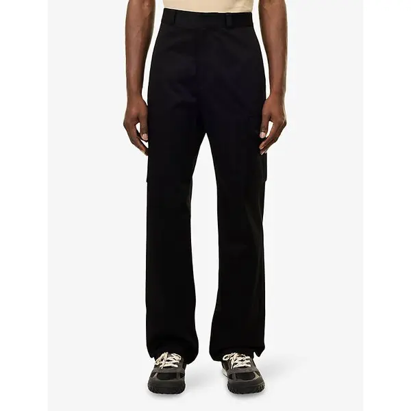 Givenchy Workwear Straight-leg Cotton-twill Trousers