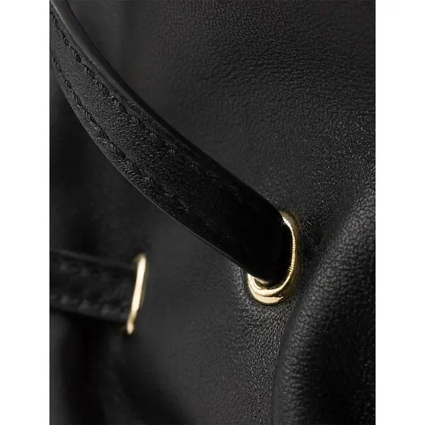 Prada Dada Large Leather Tote Bag - Black