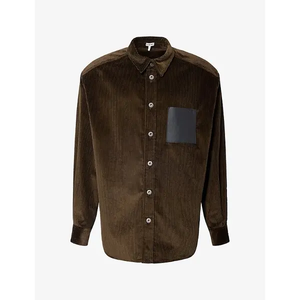 Loewe Oversized Cotton-cord Overshirt