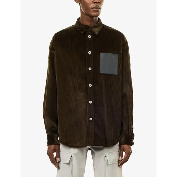 Loewe Oversized Cotton-cord Overshirt