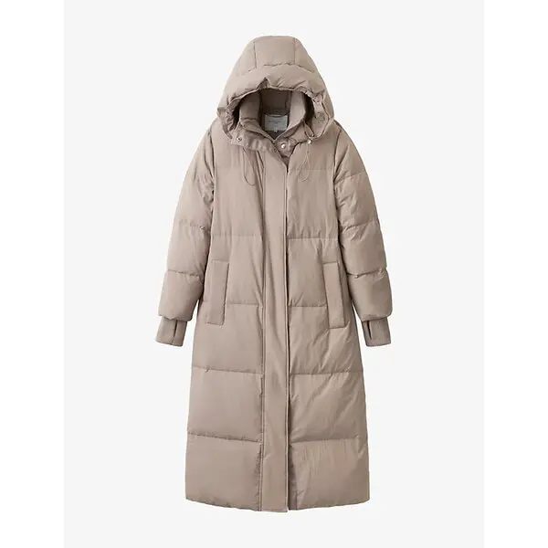 THE WHITE COMPANY Longline Down-filled Puffer Coat