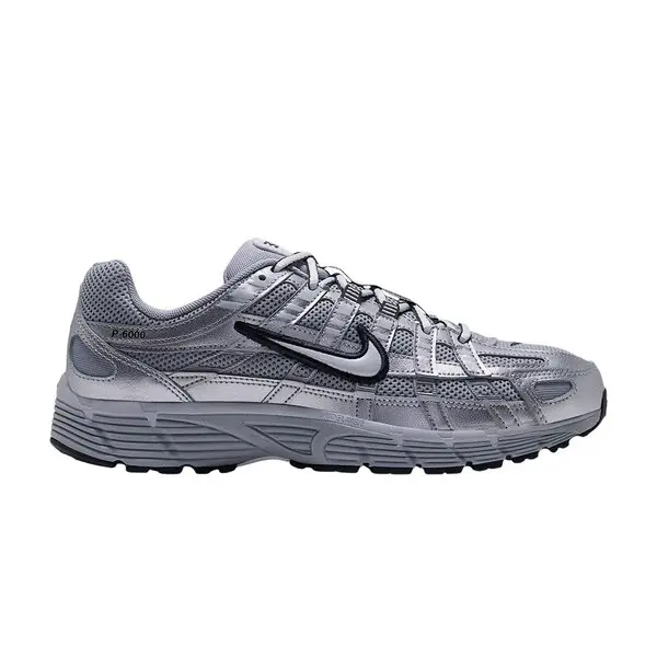 Nike Wmns P-6000 'wolf Metallic Silver Off Noir Off White