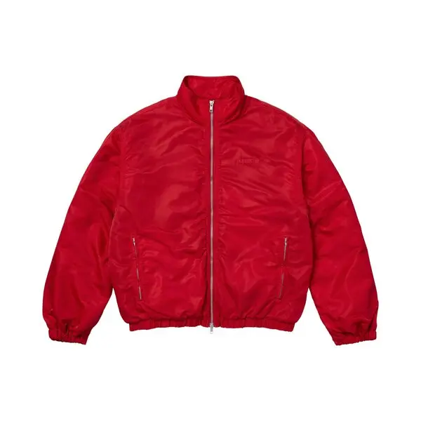 Supreme Stand Collar Lined Nylon Jacket