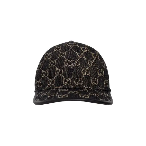 Gucci Logo Denim Baseball Cap