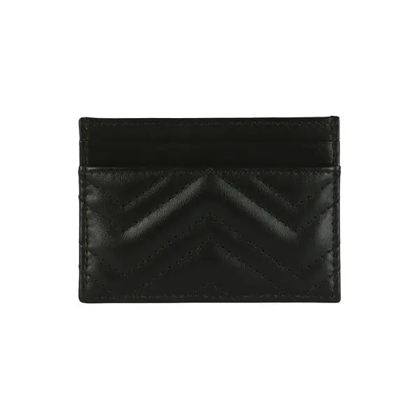 Gucci Gg Marmont Card Case - Black