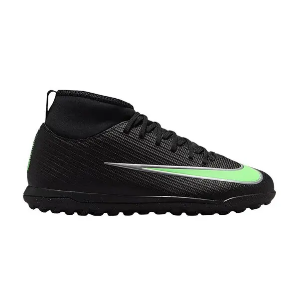 Nike Jr. Mercurial Superfly 11 Club Turf High-top Gs Illusion Green - Black