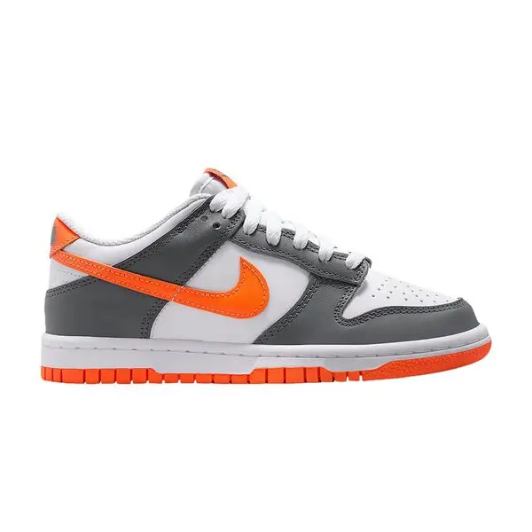 Nike Dunk Low Gs Smoke Grey Total Orange