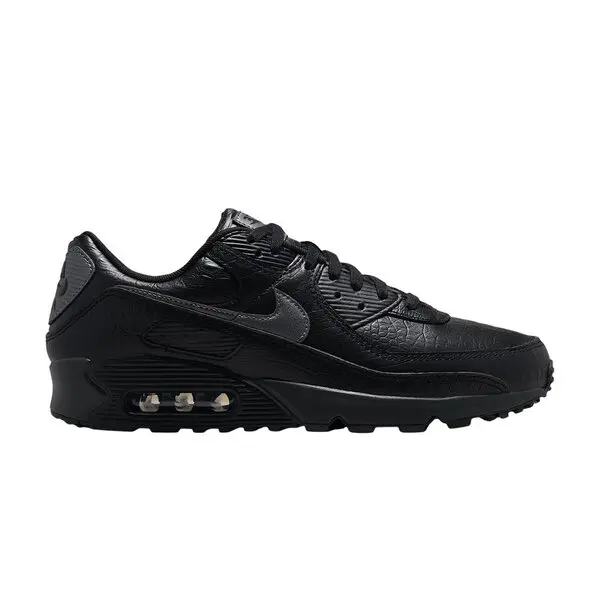 Nike Air Max 90 Premium Anthracite Metallic Dark Grey - Black