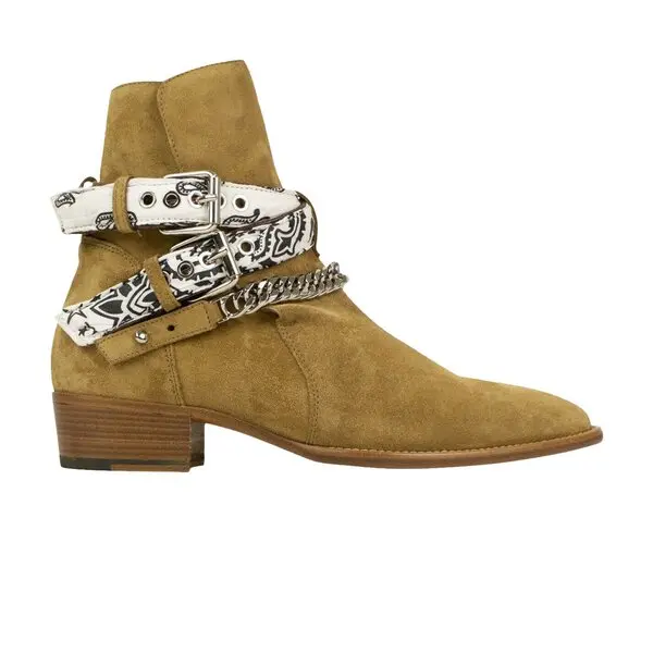 Amiri Bandana Buckle Boot