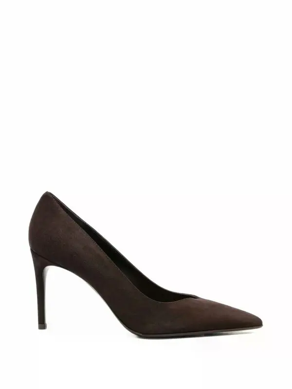 SERGIO LEVANTESI Divina Pointed-toe Pumps - Brown