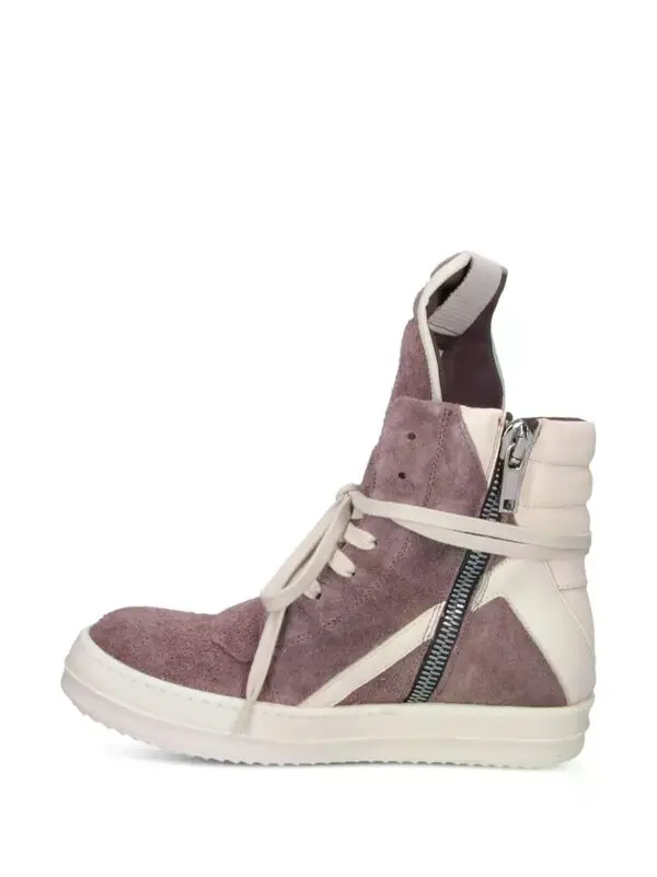Rick Owens Geobasket High-top Sneakers - Pink