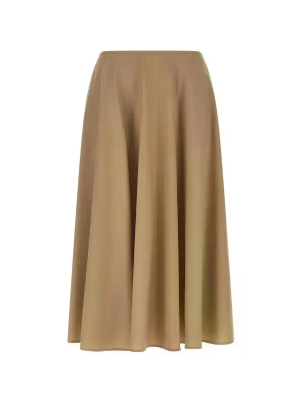Moschino Flared A-line Skirt - Neutrals
