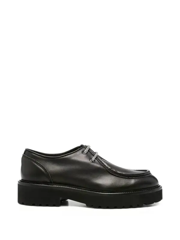 DOUCAL'S Chunky-sole Derby Shoes - Black